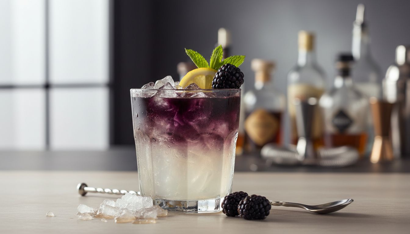 Bramble Cocktail Recipe - 🍹 Cocktail Maestro 🍹
