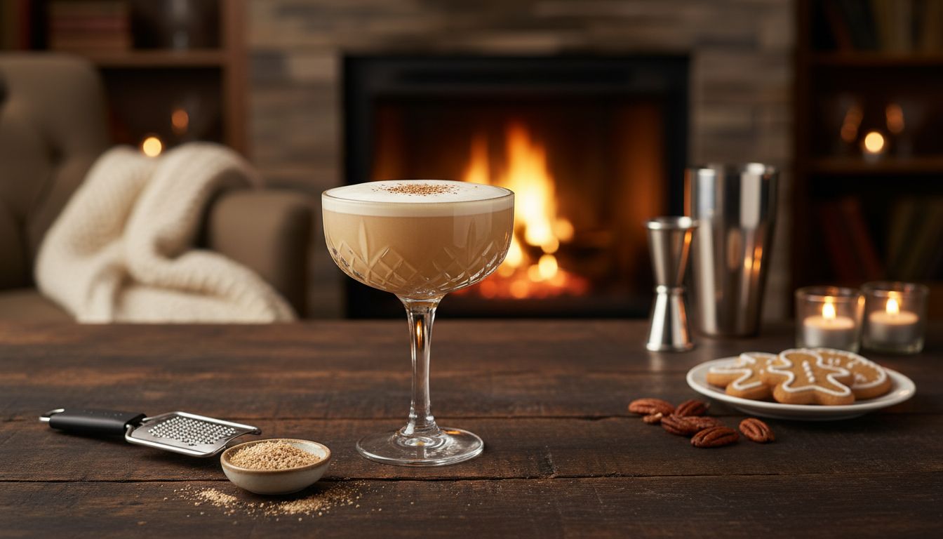 Brandy Flip Cocktail Recipe - 🍹 Cocktail Maestro 🍹