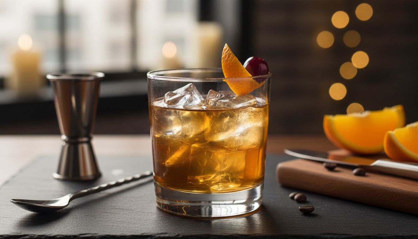 Godfather Cocktail Recipe - 🍹 Cocktail Maestro 🍹