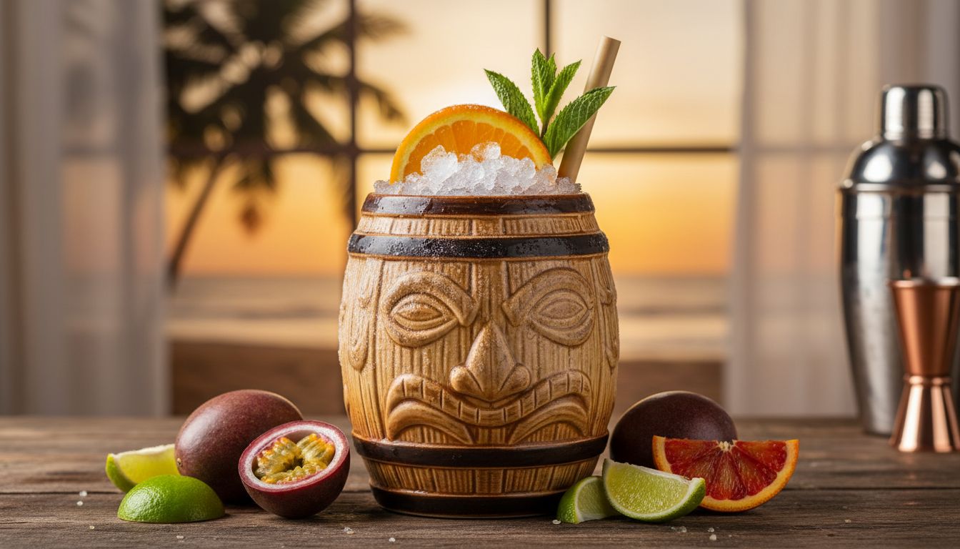 Rum Barrel Cocktail Recipe - 🍹 Cocktail Maestro 🍹